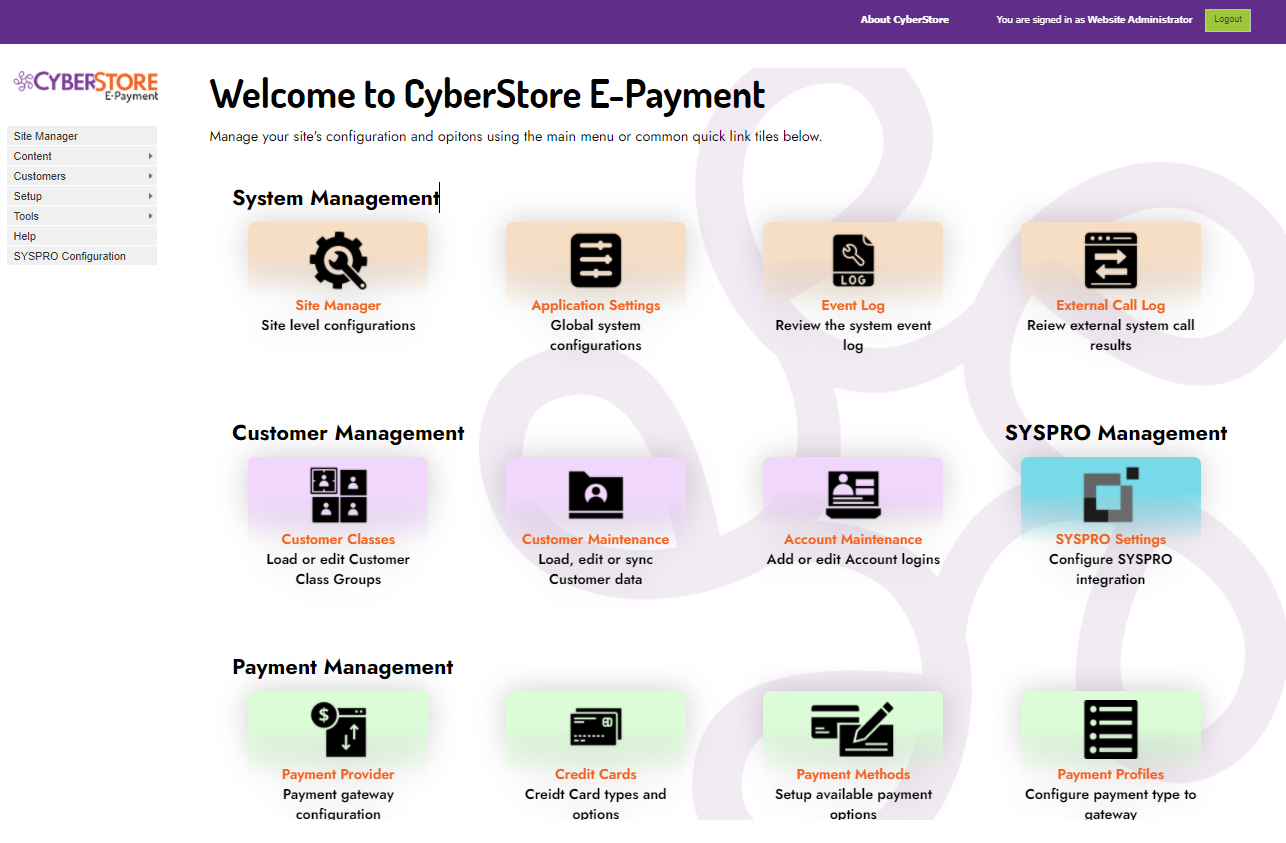 Management Console Overview